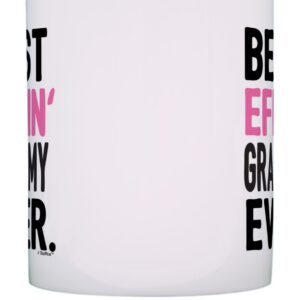 ThisWear Grammy Gifts Grandma Best Effin Grammy Ever Grandma Gift 11oz Ceramic Coffee Mug Grammy