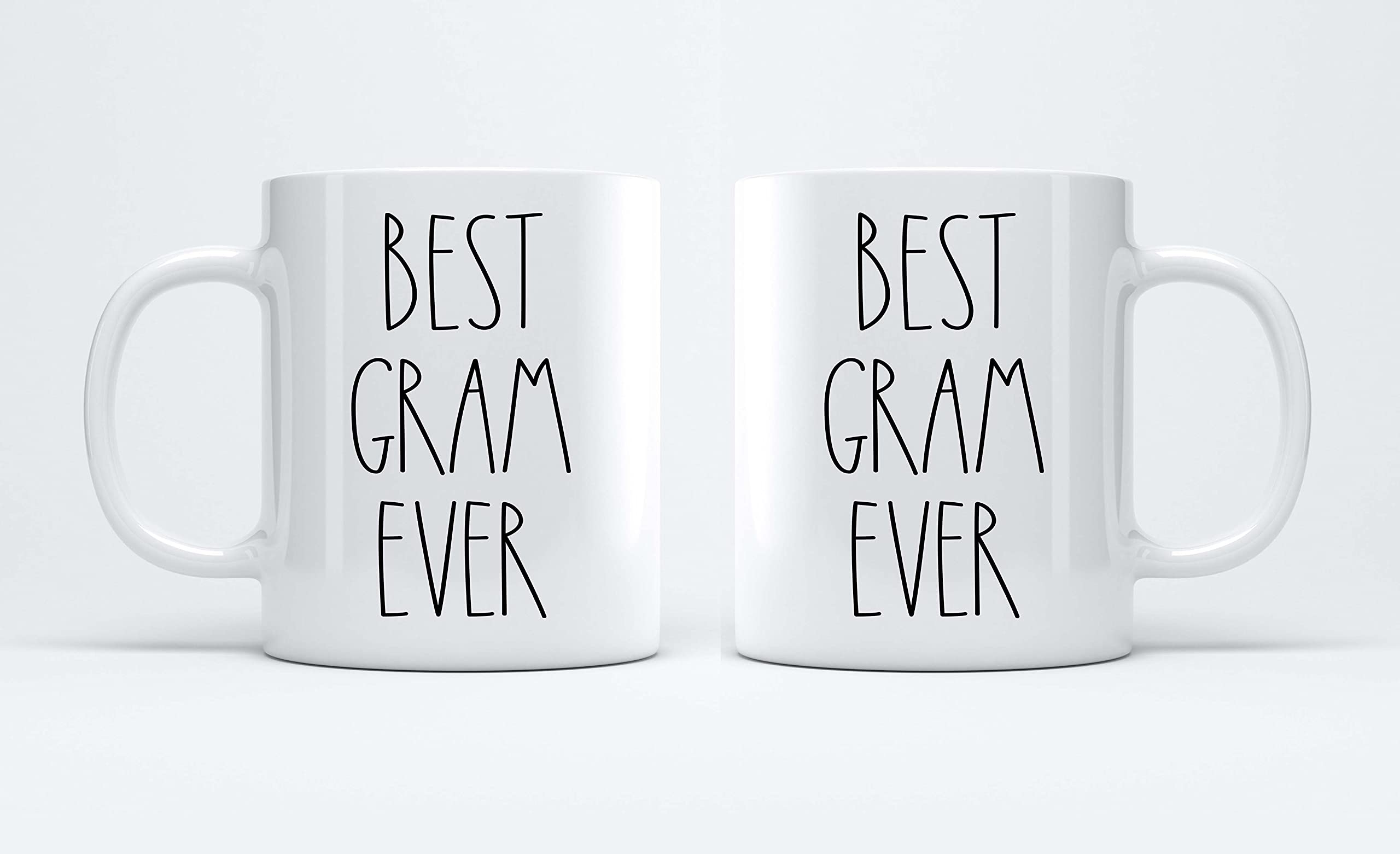 Best Gram Ever Coffee Mug - Gifts for Christmas - Gram Birthday Gifts Coffee Mug - Father's Day/Mother's Day - Family Coffee Mug For Birthday Present For The Best Gram Ever Mug 11oz