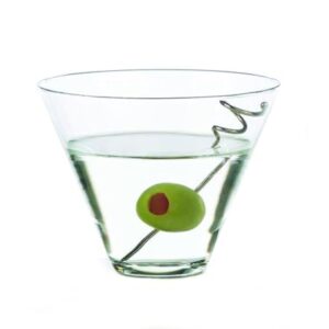 Libbey 13-1/2-Ounce Stemless Martini, Box of 12