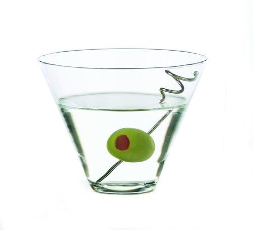 Libbey 13-1/2-Ounce Stemless Martini, Box of 12