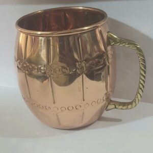 PARIJAT HANDICRAFT Copper Moscow Mule Mugs With capacity- 16 oz