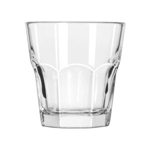 libbey 15243 gibraltar 12 ounce double rocks glass - 36 / cs