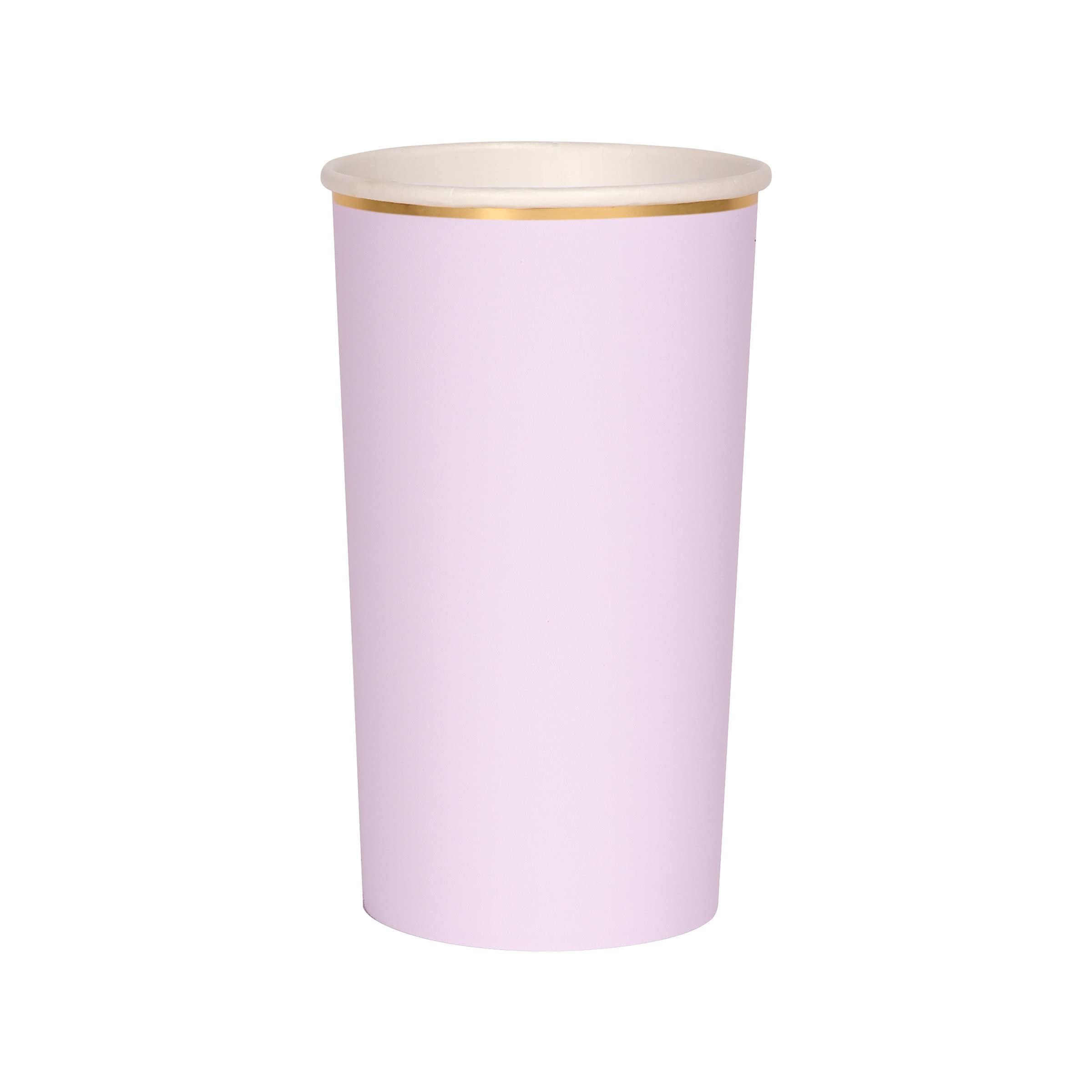 Meri Meri Lilac Highball Cups