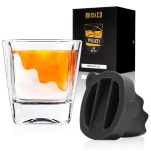 Whiskey Wedge Glass Set | Old Fashioned Whisky | Best Accessories & Gifts for Drinking Bourbon and Scotch | Perfect Whisky Gifts for Men