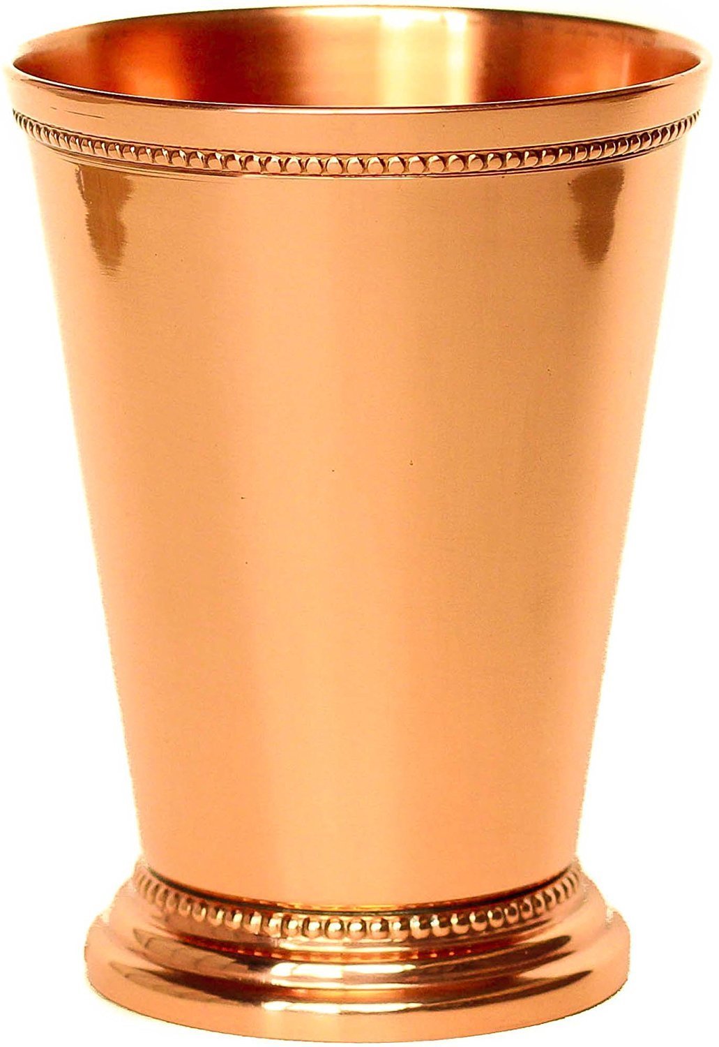 PARIJAT HANDICRAFT Mint Julep Cup Pure Copper Moscow Mule Mint Julep Cup beautifully handcrafted Capacity 12 Ounce