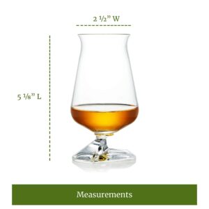 The Tuath, Official Irish Whiskey Tasting Glasses from Ireland, Whiskey Glasses To Enhance Your Drinking Experience, Set of 2