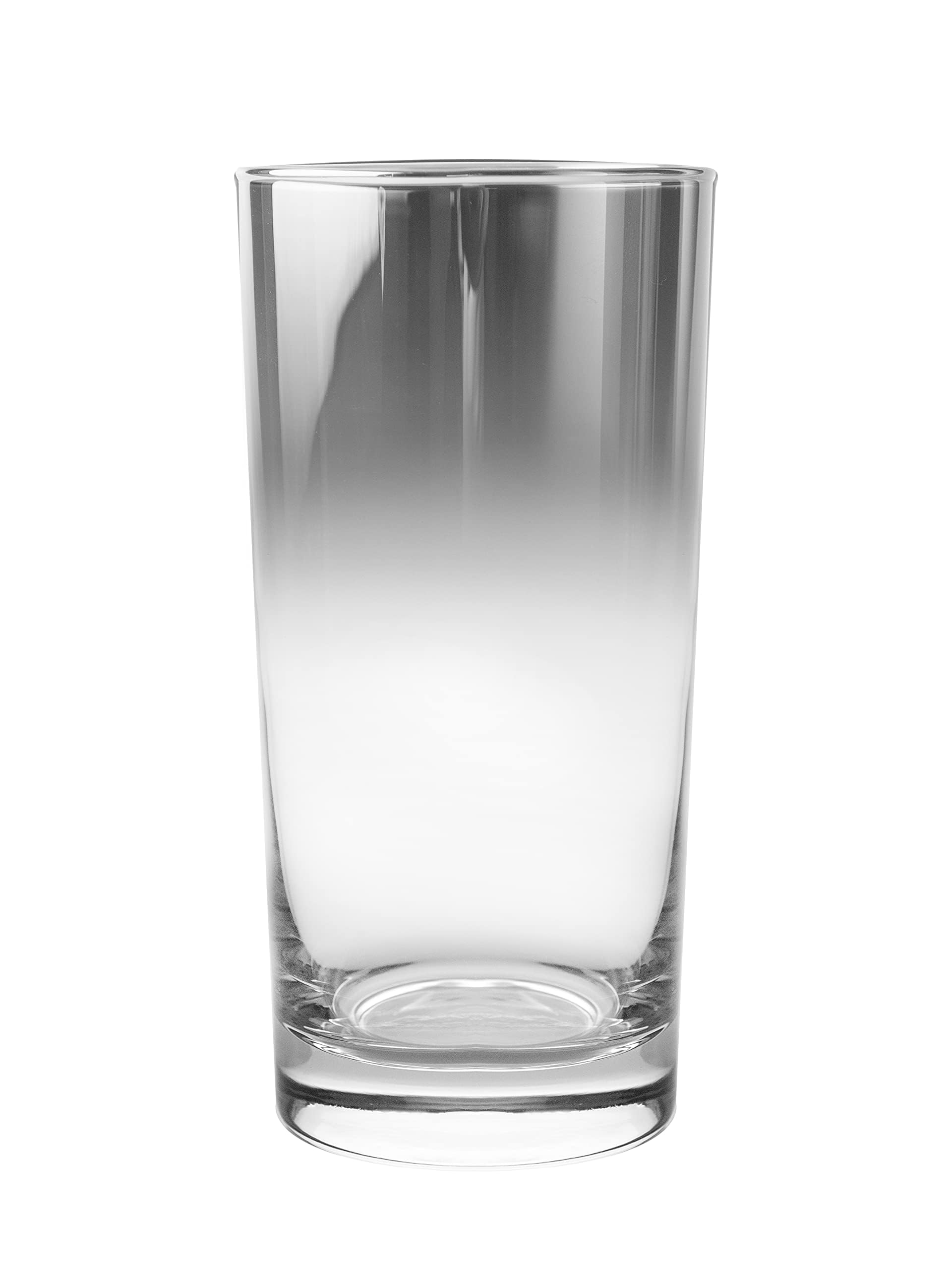 Barski Highball Glass -Drinking Tumblers - Glasses - Smoked - for Water, Juice, Wine, Beer and Cocktails - Set of 4-12 Oz. - Made in Europe