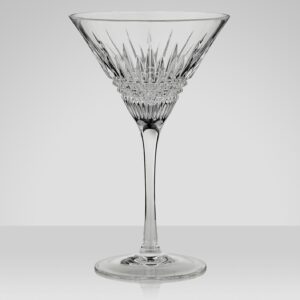 Waterford Crystal Lismore Diamond Martini Glasses, Pair