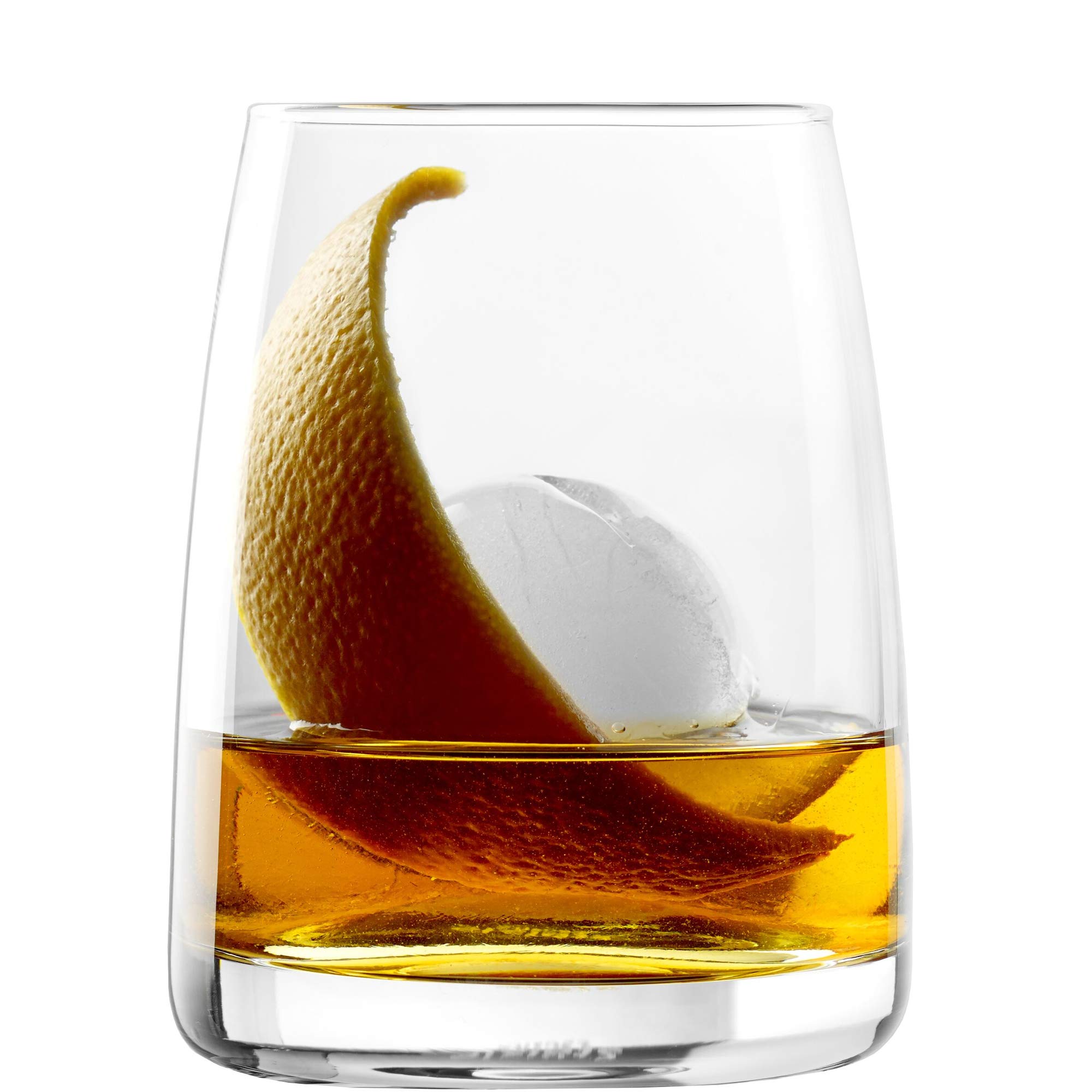 Stolzle Lausitz Experience Crystal DOF Bourbon Whiskey Glass, Set of 4