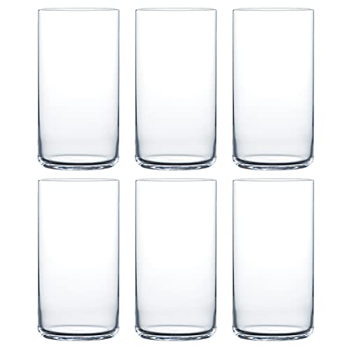 東洋佐々木ガラス Toyo Sasaki Glass USURAI B-09129 Whiskey Glass, Rock Glass, 18.0 fl oz (560 ml), Set of 6, Shatter Resistant, Cup, Made in Japan, Dishwasher Safe