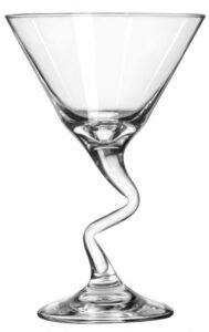 libbey 9.25-ounce clear stem martini glass, set of 12