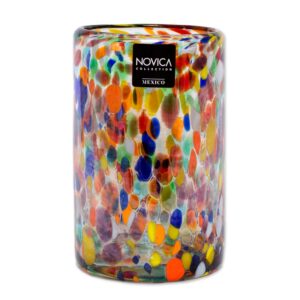 NOVICA Glass, 6 Count (Pack of 1), Bright