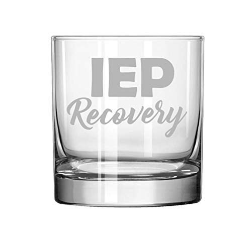 MIP Brand 11 oz Rocks Whiskey Highball Glass IEP Recovery Special Education Teacher