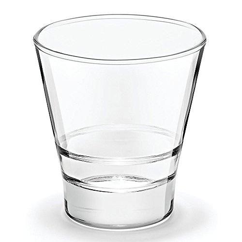 Libbey Glassware 15710 Endeavor Rocks Duratuff Glass, 9 oz. (Pack of 12)