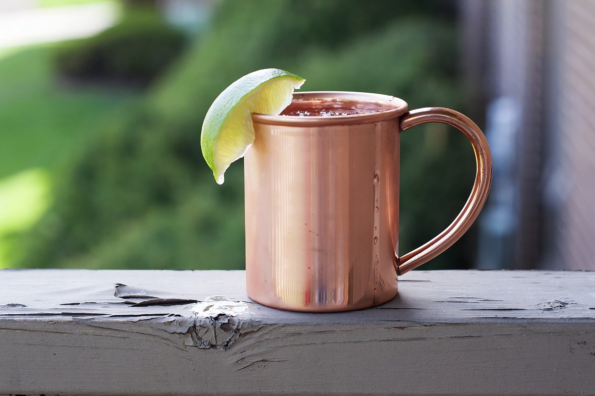 Copper Mug for Moscow Mules - 12 oz size