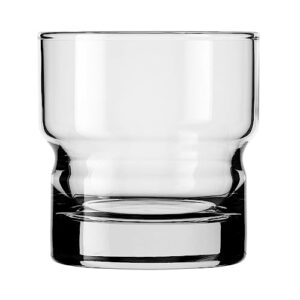 libbey 12037 newton 10 ounce rocks glass - 12 / cs