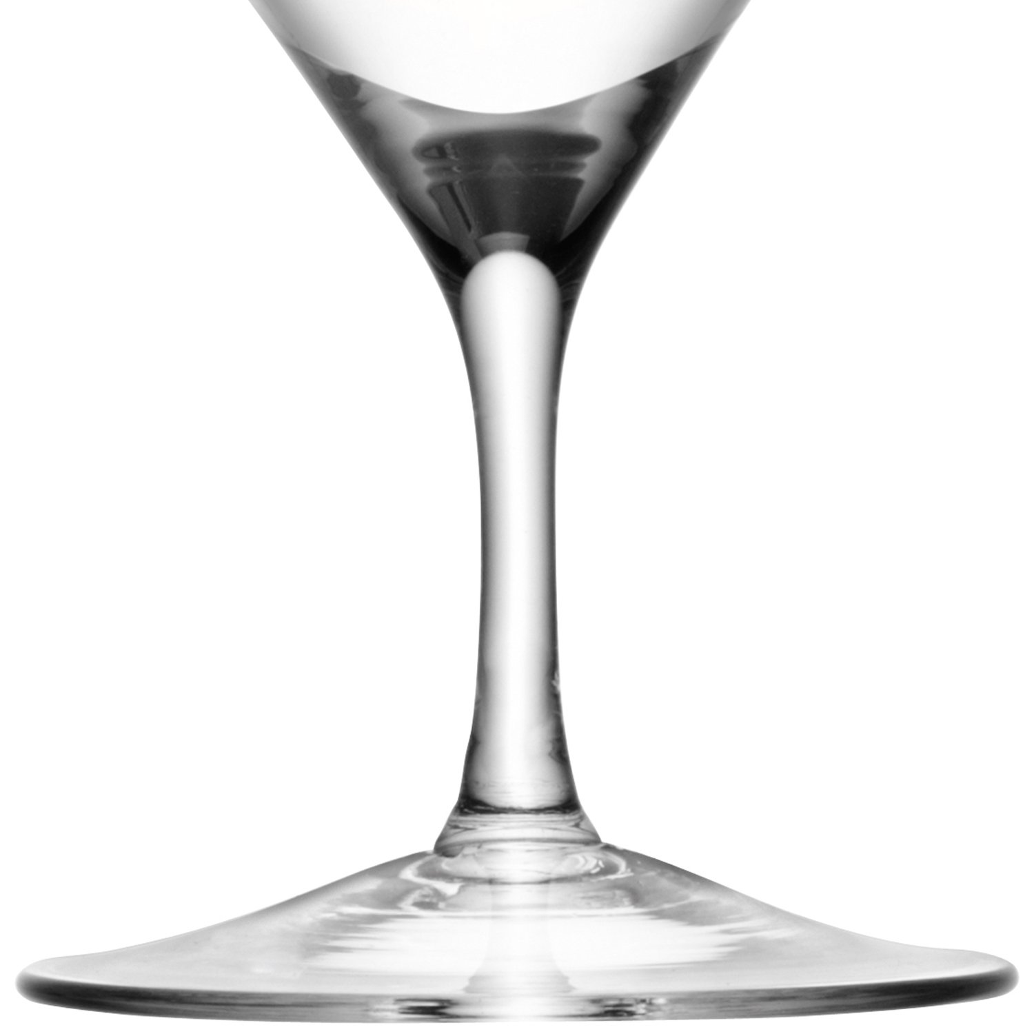 LSA International Bar Martini Glass 6 fl oz Clear x 4, H4.75in