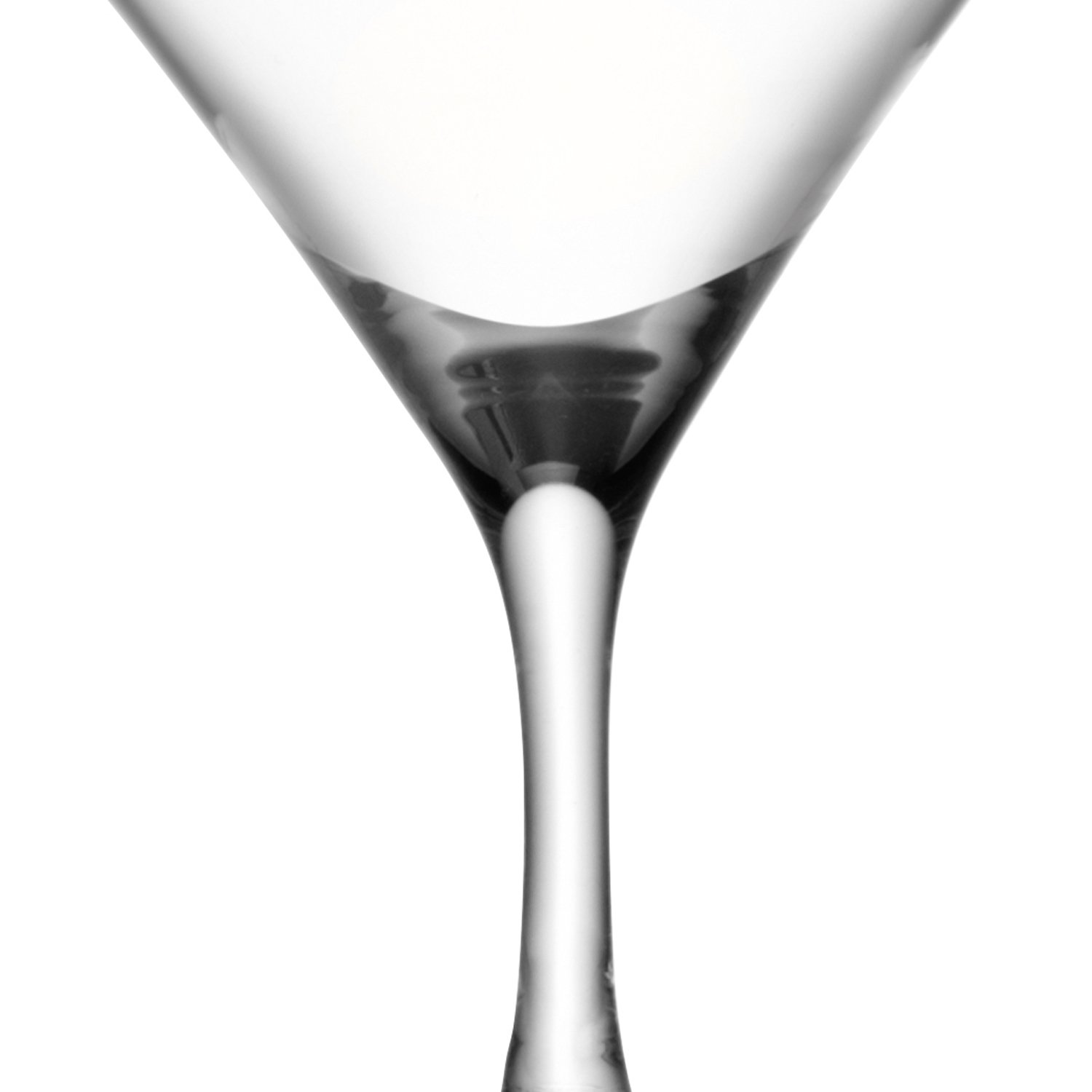 LSA International Bar Martini Glass 6 fl oz Clear x 4, H4.75in