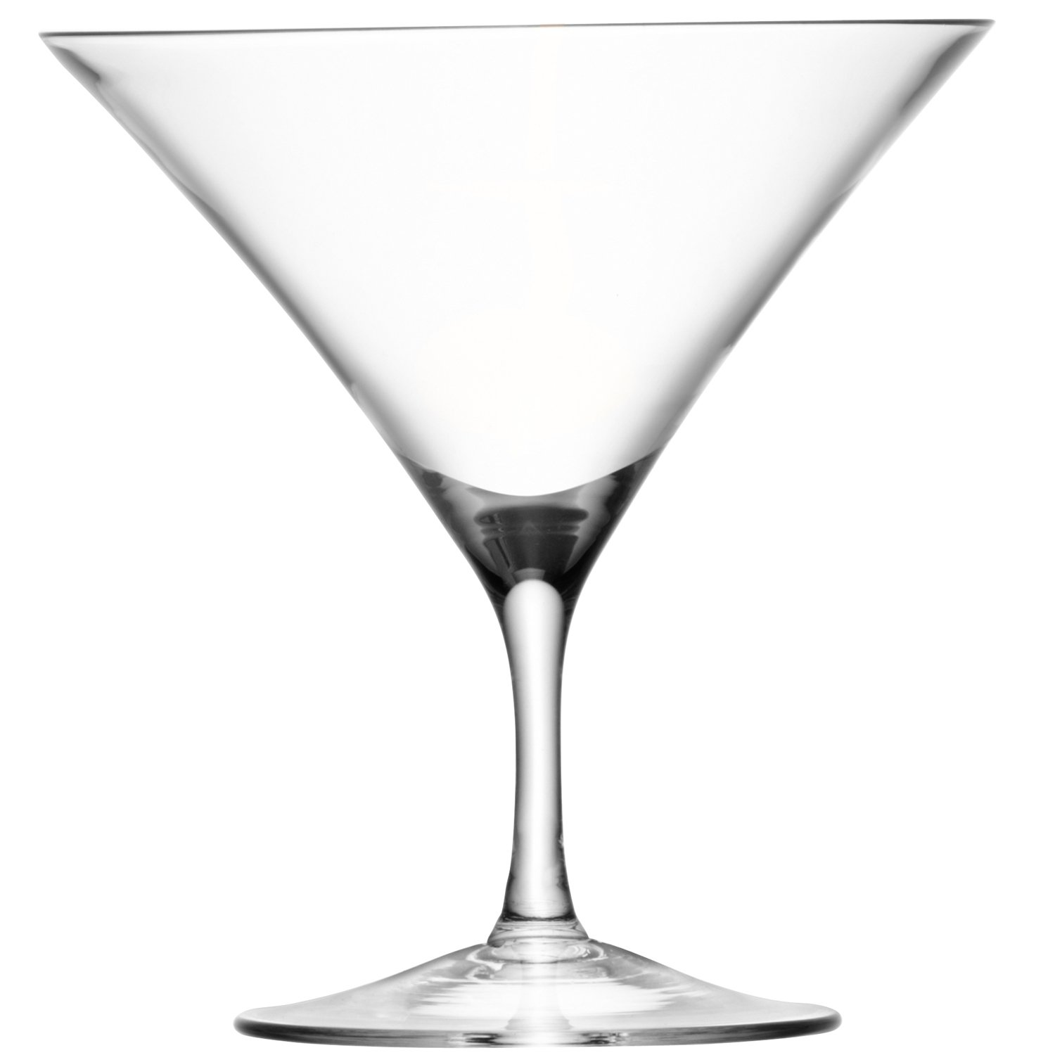 LSA International Bar Martini Glass 6 fl oz Clear x 4, H4.75in