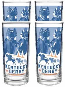 kentucky derby mint julep glass, official souvenir glassware, 4 pack (147th2021),4 count (pack of 1)