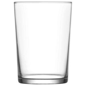 lav Highball Glasses Set of 6 - Clear Drinking Glasses 17.5 oz - Cold Beverage Glasses for Water and Beer - Made in Europe