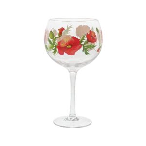 Ginology Poppies Copa Gin Glass