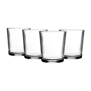 home essentials solar 13oz dof glass, set of 4