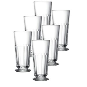 La Rochere Perigord Double Old Fashioned Glasses Set of 6 - Drinking Glasses for Any Occasion - Glassware Sets for Everyday Use - Modern Glassware (13.5 oz)