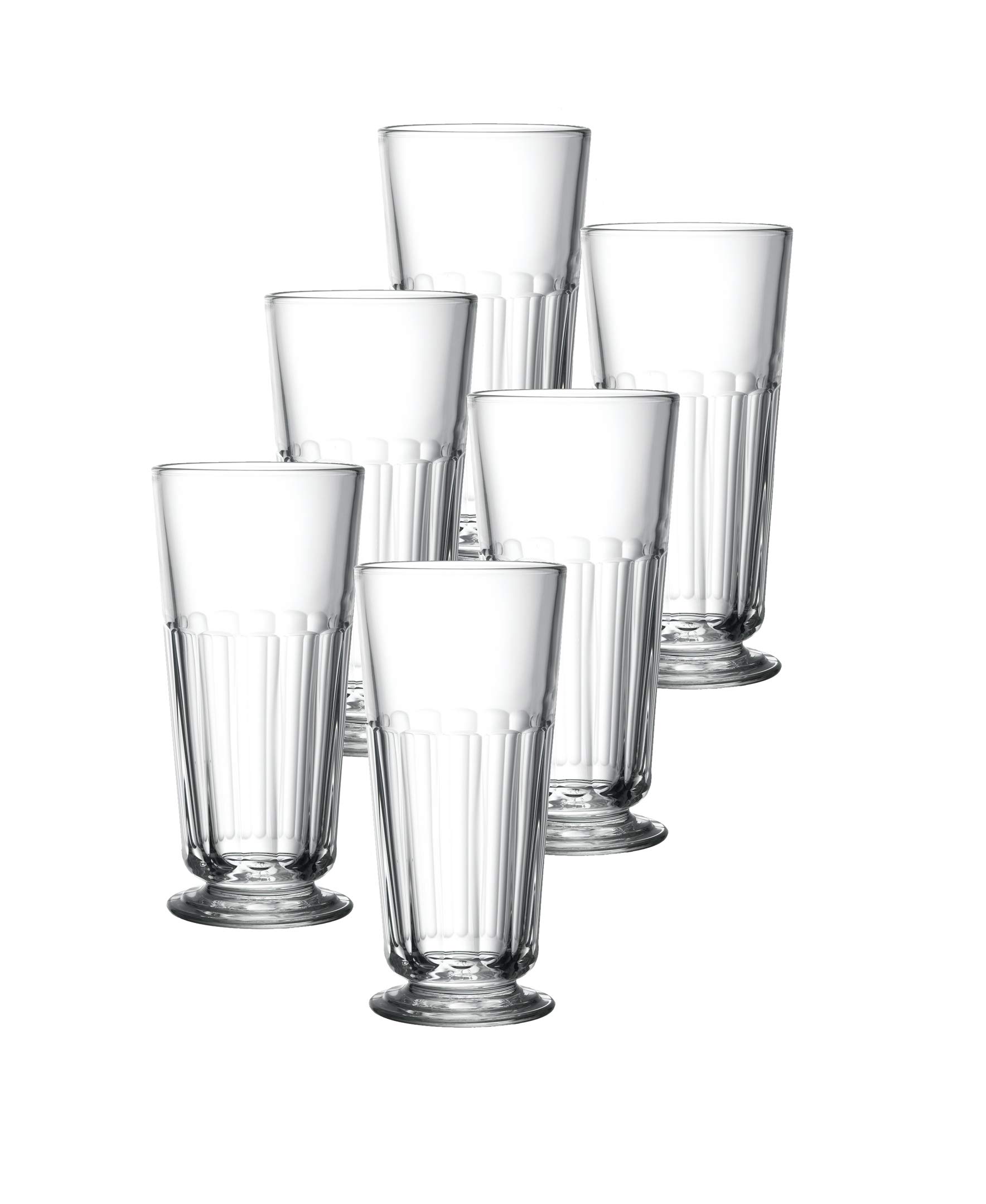 La Rochere Perigord Double Old Fashioned Glasses Set of 6 - Drinking Glasses for Any Occasion - Glassware Sets for Everyday Use - Modern Glassware (13.5 oz)