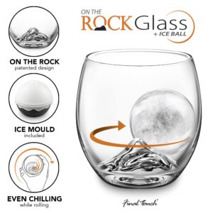 On the Rock Glass and Ice Ball