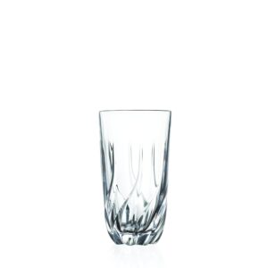 Barski Highball - Glass Tumbler - Set of 6 - Hiball Glasses - Crystal Glass - Beautiful Design - Drinking Tumblers - for Water, Juice, Wine, Beer and Cocktails - 15.75 oz Made in Europe