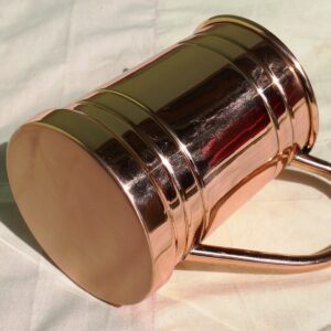 STREET CRAFT 100% Authentic Copper Moscow Mule Mug Copper Moscow Mule Mugs Cups Capacity 20 Ounce Tanker Shape