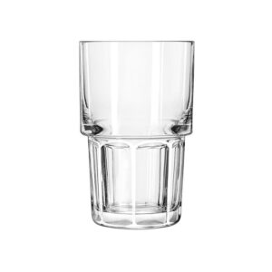 libbey 15656 gibraltar stackable 9 oz. hi-ball glass - 36 / cs