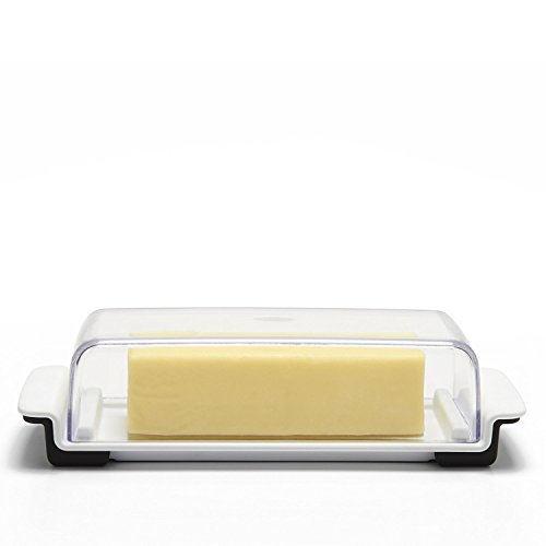 OXO Good Grips White/Clear Butter Dish, Set of 2