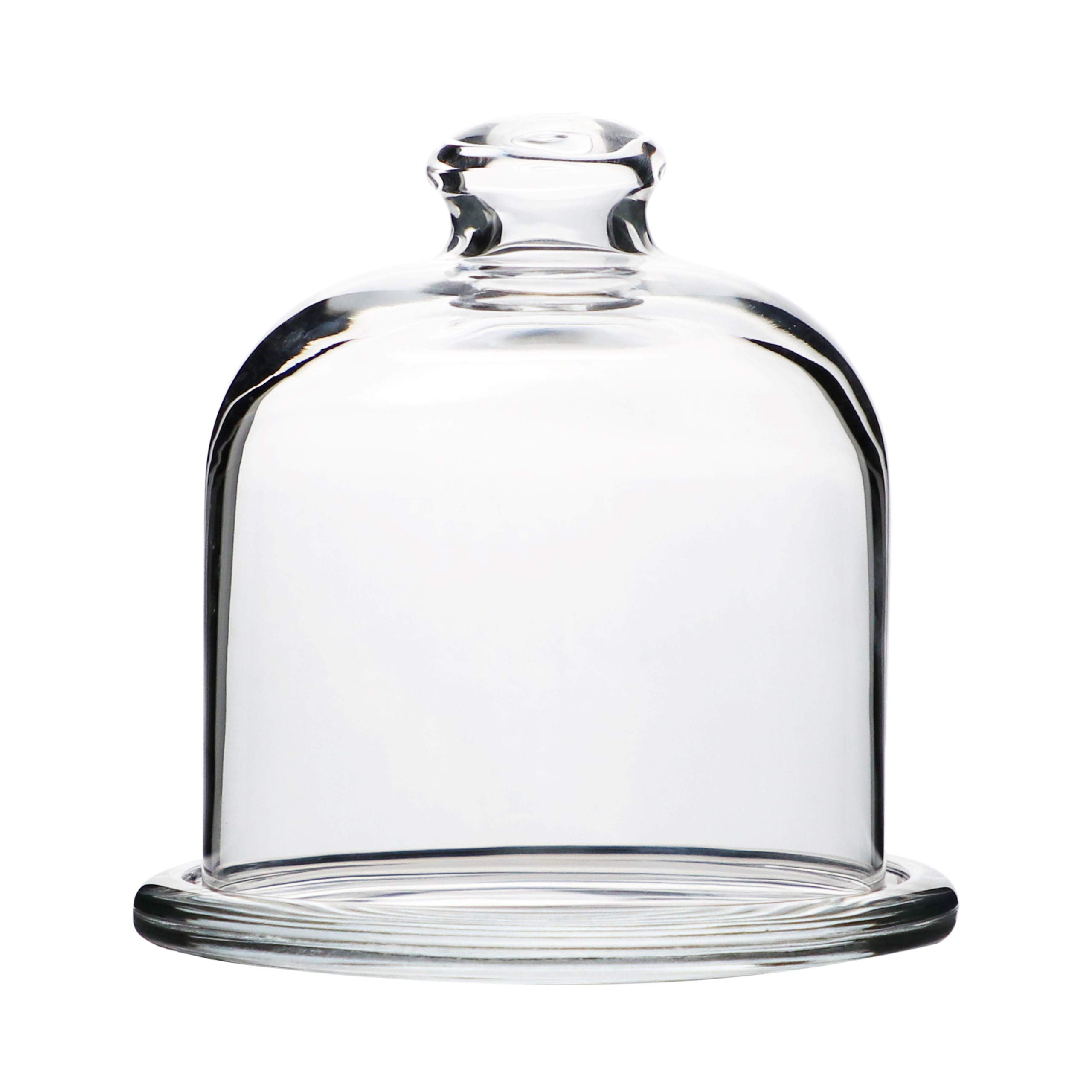 Pasabahce Premium Clear Glass Butter Dish Keeper, Excellent Quality Food Storage Container, Perfect for Parties, Gifts, Housewarming, Weddings, Aniversary