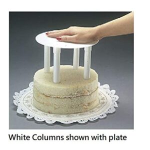 Oasis Supply, Coast SPS Single Plate Separator, Stacking System, Cake Columns (White, 7")