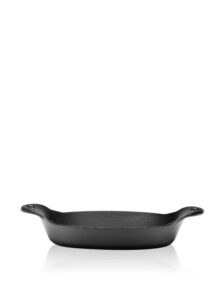 lodge 36-ounce oval server, black