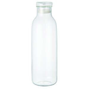 kinto 27683 bottlit carafe, 3.3 fl oz (1 l), microwave and dishwasher safe, heat resistant glass