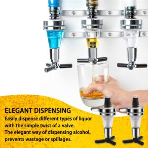 MUGLIO Replacement Nozzle Shot Dispenser Fit for Wine Racks Alcohol Caddy Liquor Cocktail Dispenser 1oz（30ml）