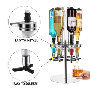 MUGLIO Replacement Nozzle Shot Dispenser Fit for Wine Racks Alcohol Caddy Liquor Cocktail Dispenser 1oz（30ml）