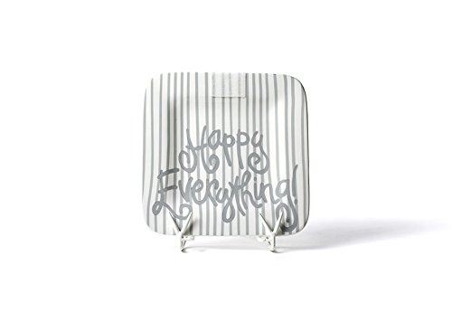 HAPPY EVERYTHING! Stone Skinny Stripe Mini Platter