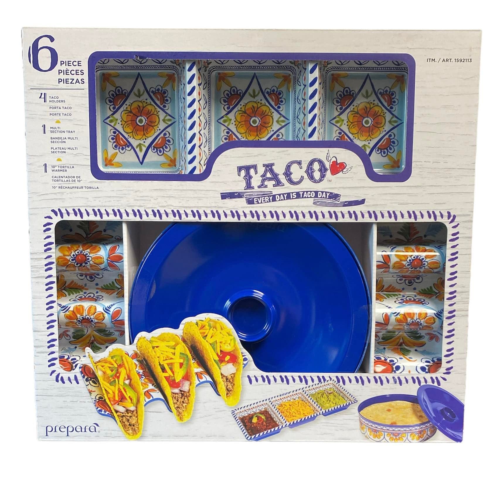 Prepara 6 Piece Taco Preparation Set