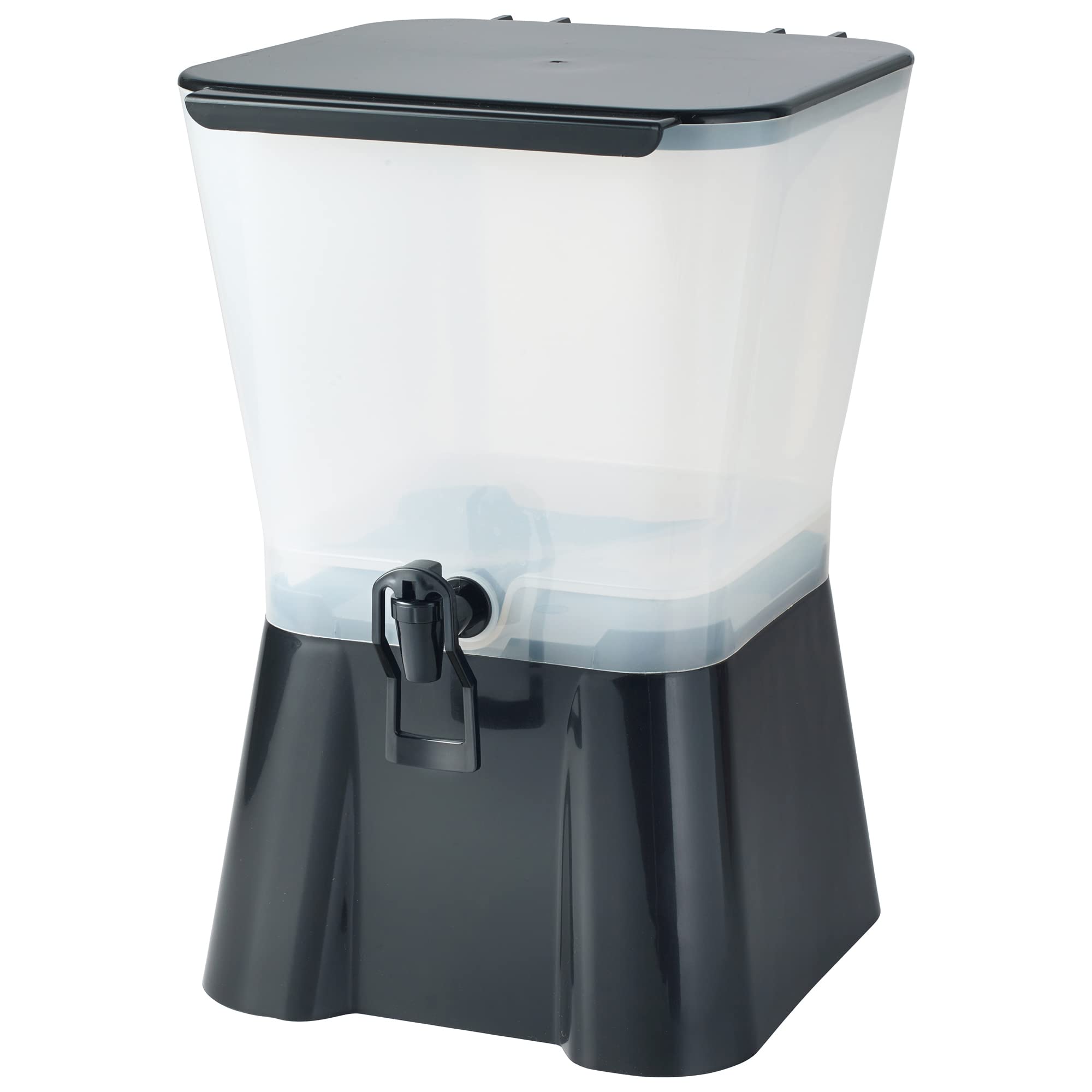 Winco Square 3 Gallon Beverage Dispenser