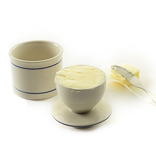 Norpro Stoneware Butter Keeper pack of 2