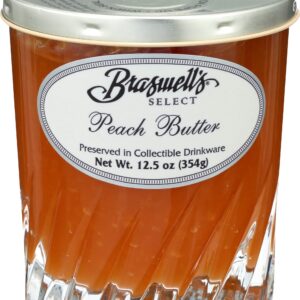 BRASWELLS Peach Butter, 12.5 OZ