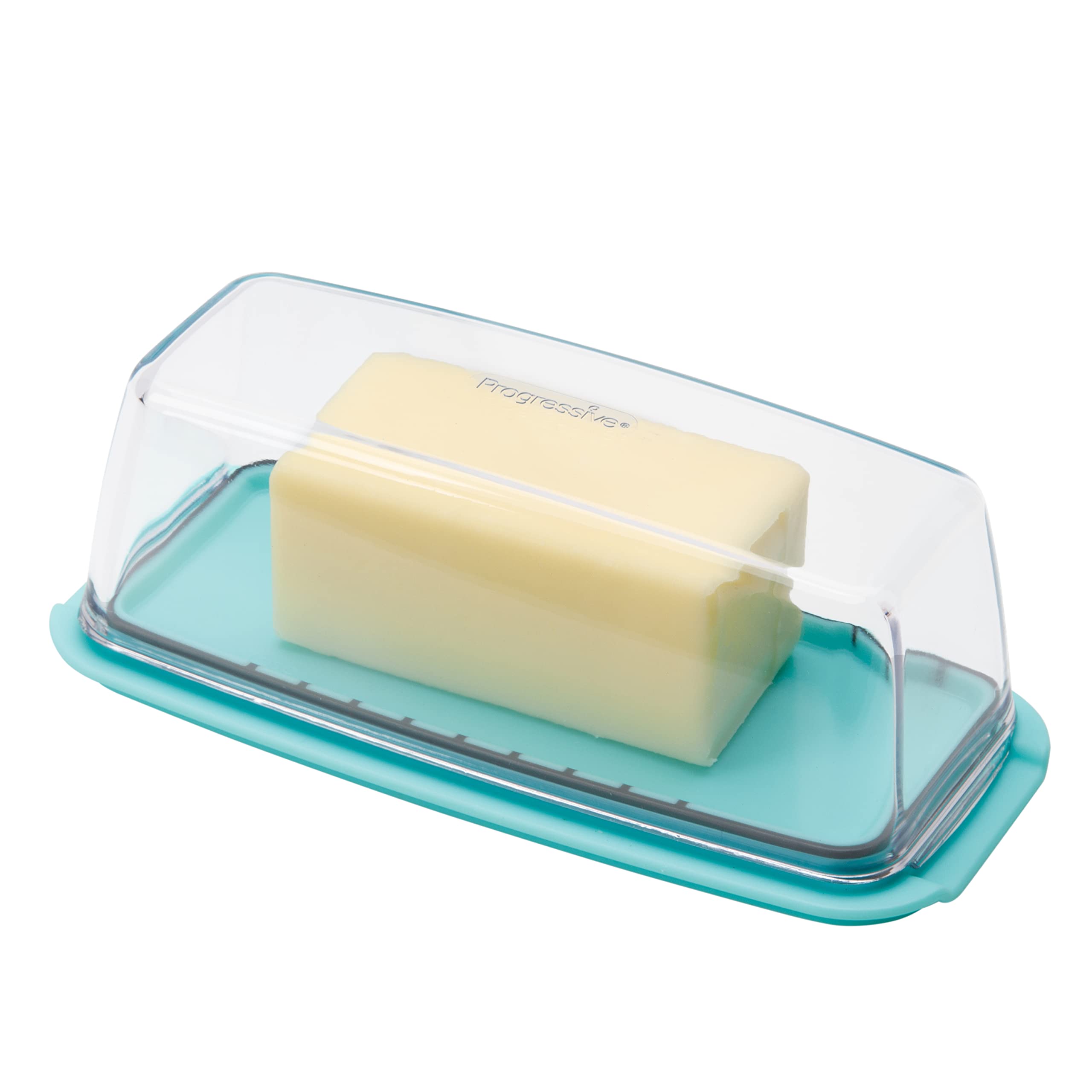 Prepworks from Progressive Progressive ProKeeper Airtight Butter Container with Measure Markings, Turquoise 2.94 x 6.5 x 3 inches gbd-2 GBD-2TURQUOISE