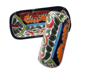 talavera butter dish decoration f