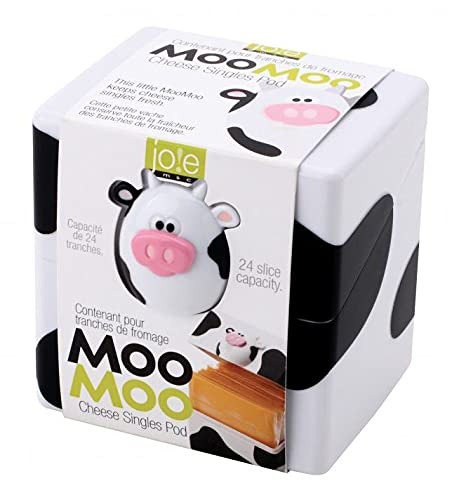 Joie Moo Moo Butter Stick Dish Bundle with Moo Moo Cheese Singles Pod