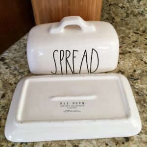 Rae Dunn Spread Butter Dish by Magenta