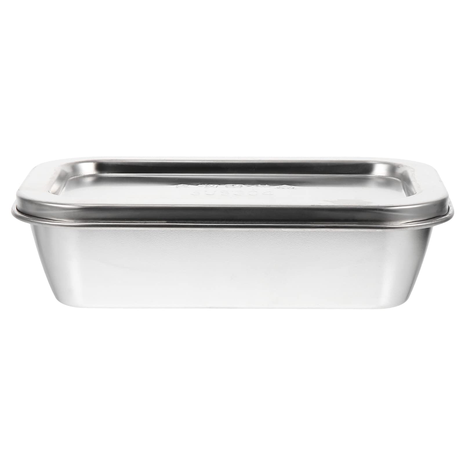 Cabilock Stainless Steel Butter Dish Stainless Steel Butter Dish Stainless Steel Butter Dish Butter Box Stainless butter holder with lid butter tray sauce bowl Steel Butter Dish